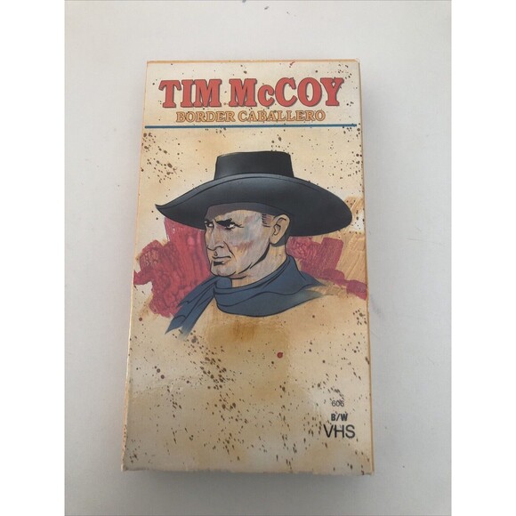 Media | Border Caballero Tim Mccoy Western Movie Vhs Vintage | Poshmark